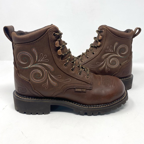 Justin Boots | Shoes | Justin Boots Katerina 6 Steel Toe Waterproof ...